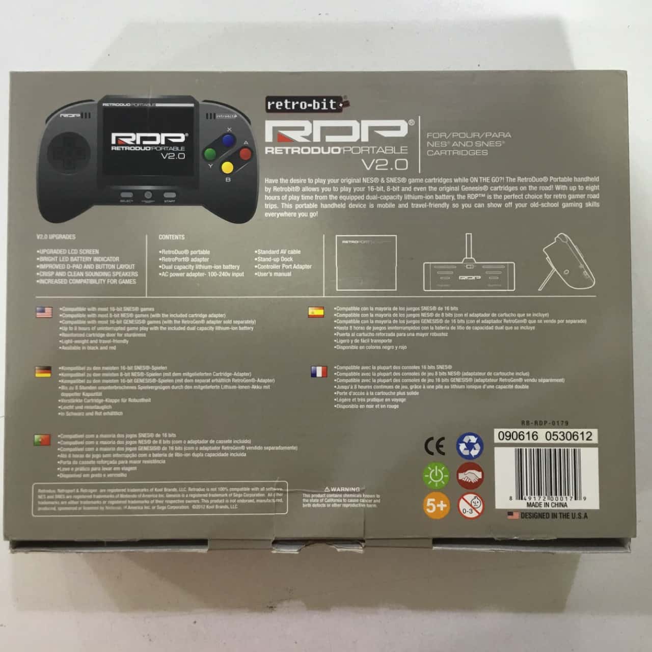 RetroBitRetroDuo Portable V2.0