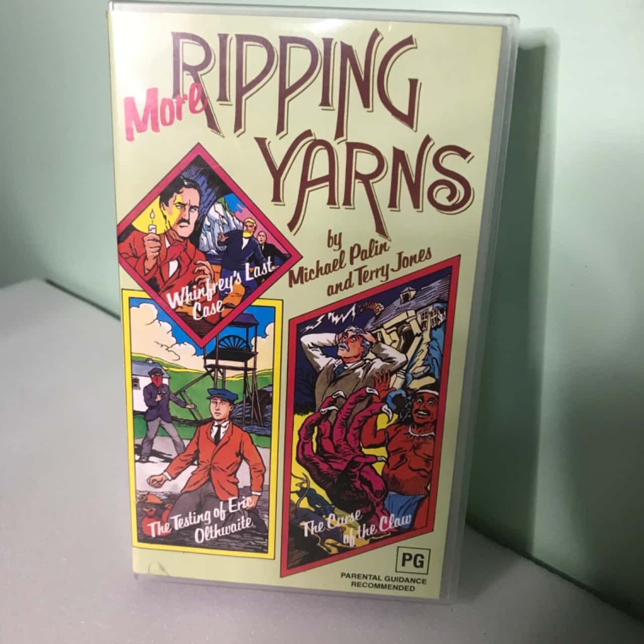 2 VHS ABC Videos Ripping Yarns & More Ripping Yarns