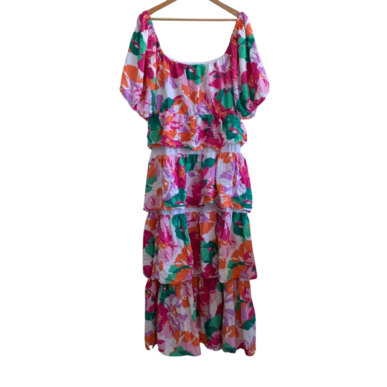 Tussah Size 16 Tiered Maxi Dress (s) Tussah Size 16 Tiered Maxi Dress (s)