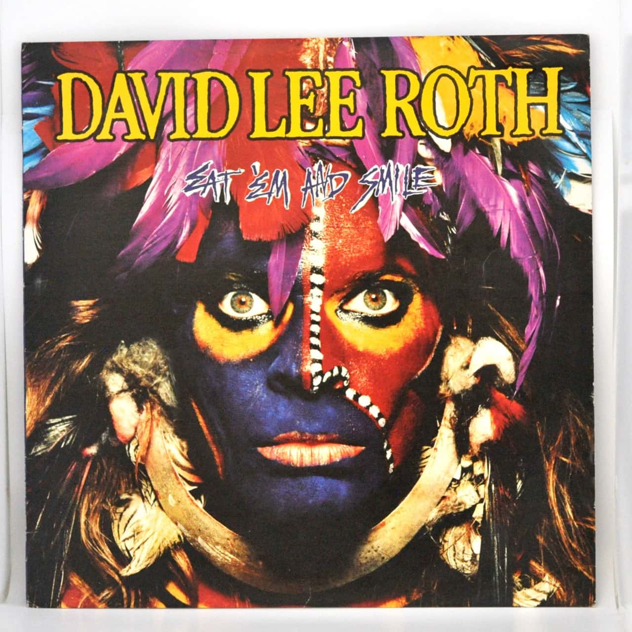 12" Vinyl Album David Lee Roth 'Eat 'em And Smile' Released 1986(s)