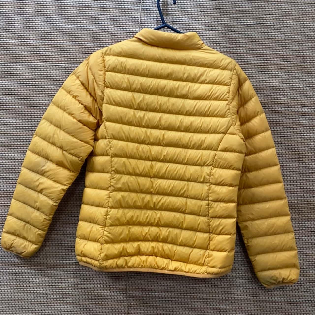Macpac Yellow Womens Duck Down Puffer Size 12 Front Zipper ...
