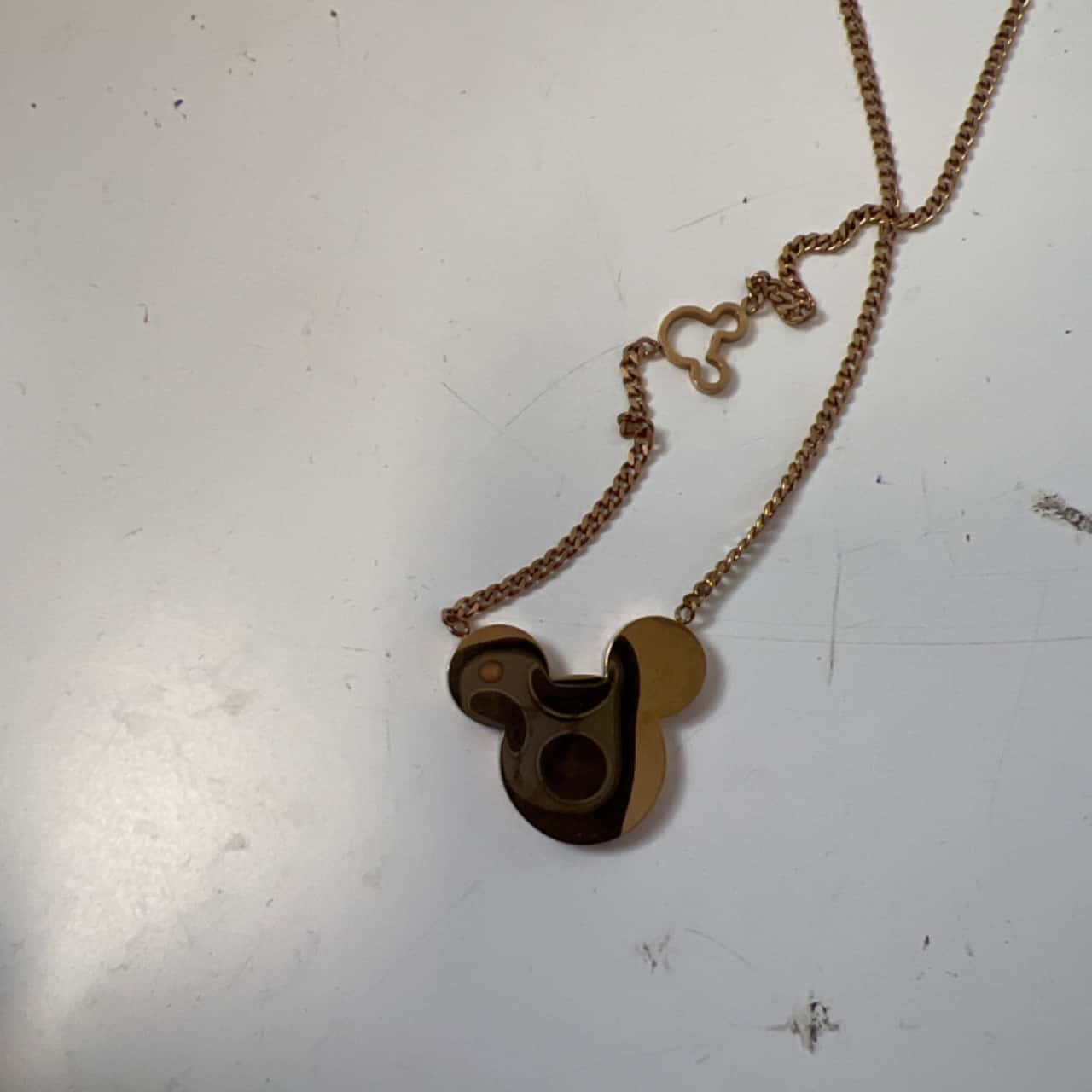 Mickey Mouse mother of pearl Necklace(s)
