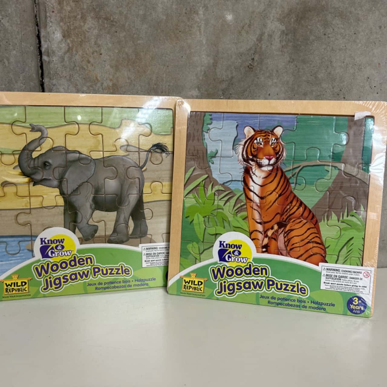 know & grow jigsaw puzzles x2 (s)
