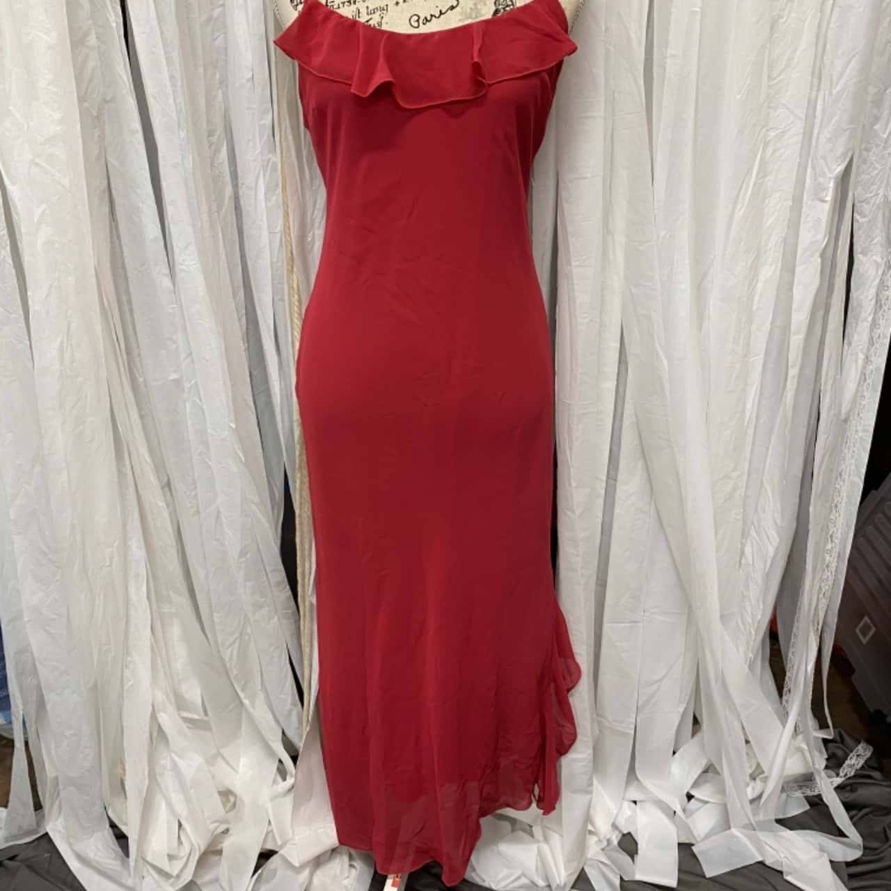 Womens syndicate Size 12 Sleeveless Dress Red