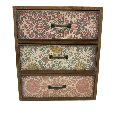 Morgan & Finch Home Collection Wooden Drawer 3 Set