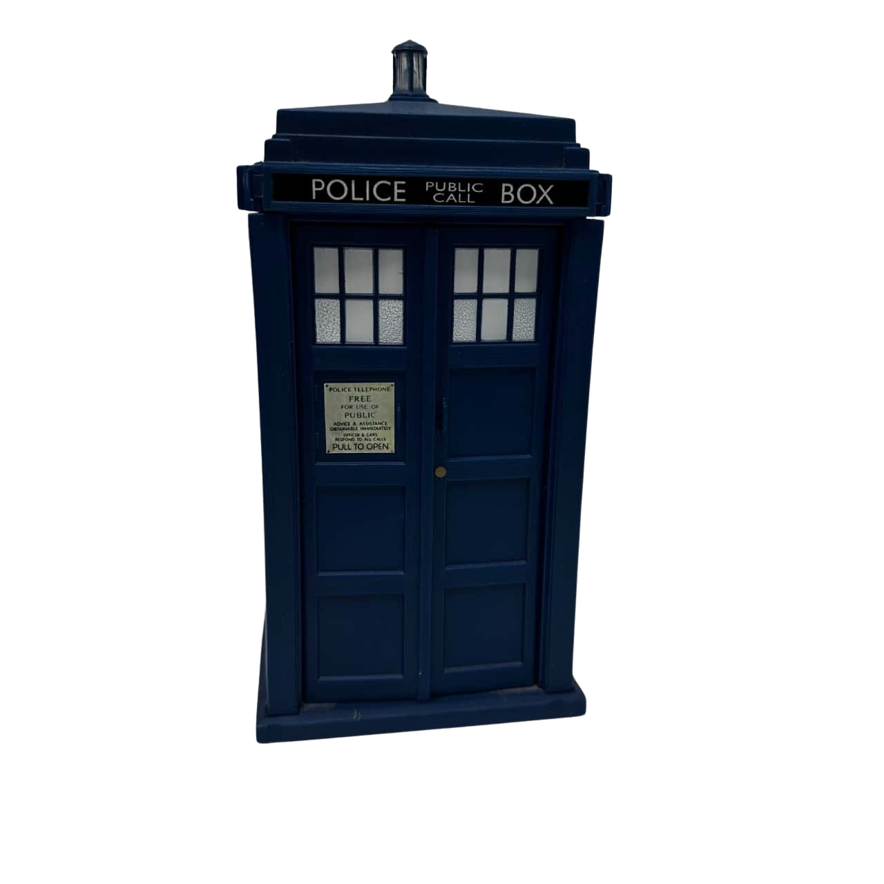Doctor Who Tardis Money Box Battery Operated not Tested(s)
