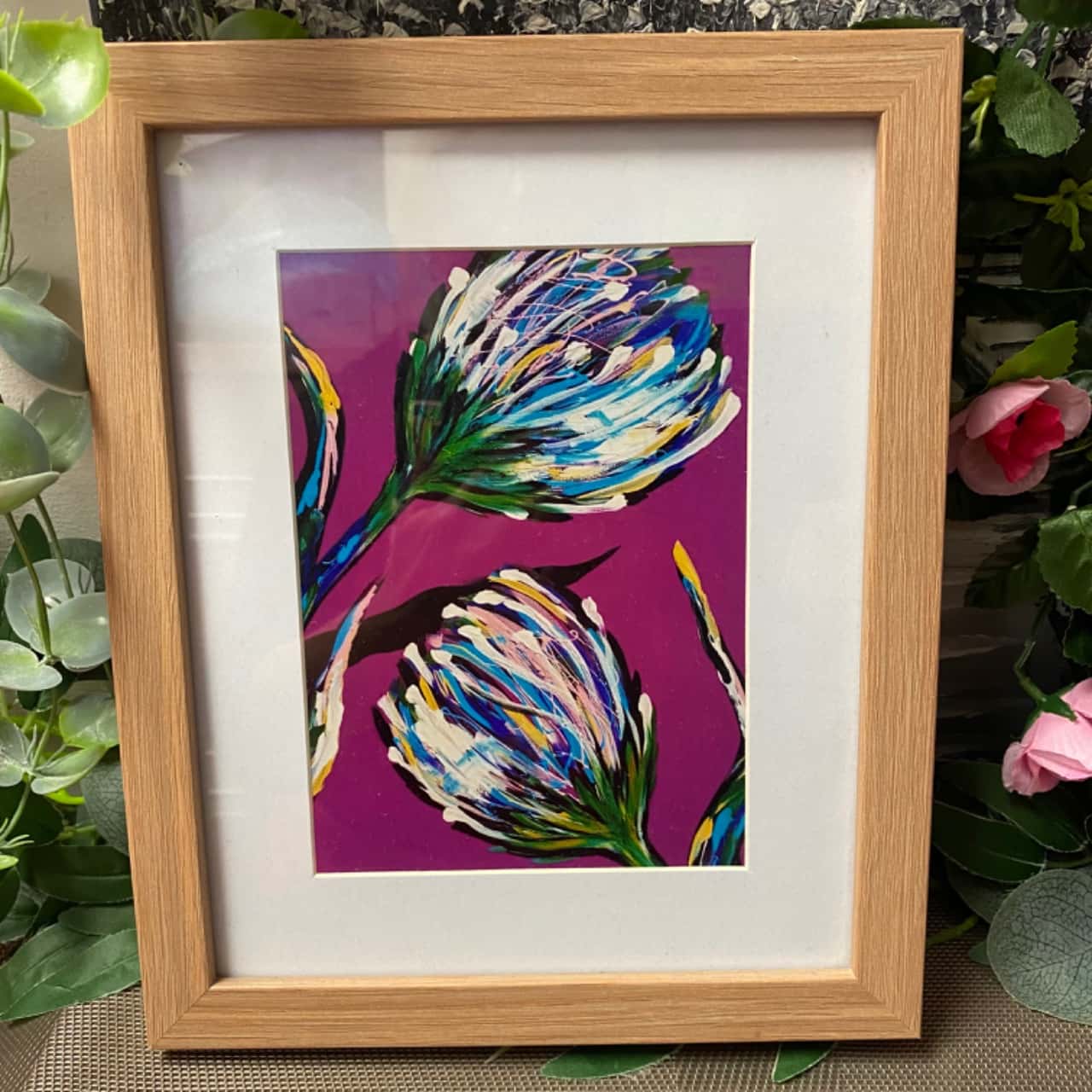 Picture Frame Protea look “Karen McKenzie” Art(s)