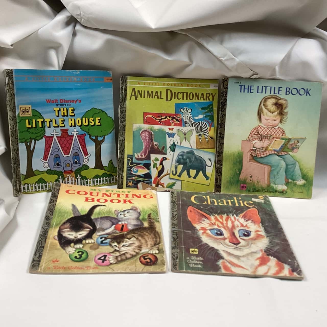 Little Golden Books Set of five (soft cover)