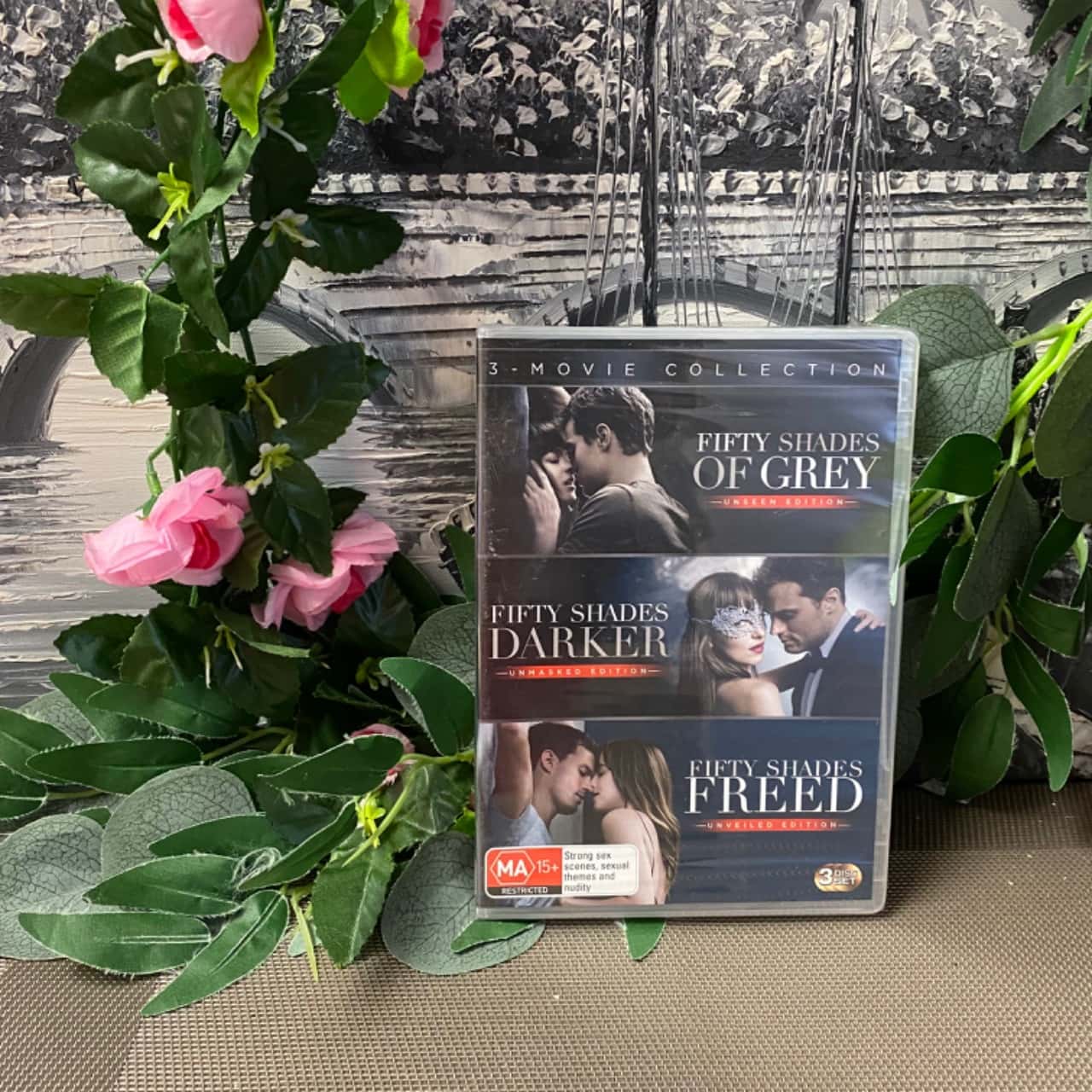 REDUCED - Brand new 50 Shades of Grey 3 movie collection. (s)