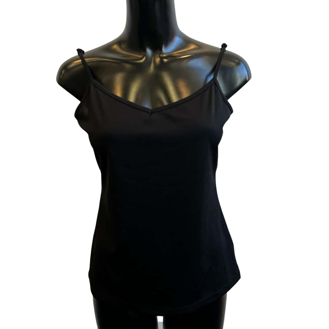 Rockmans Womens Size S/M Basic Cami Top Black (s)