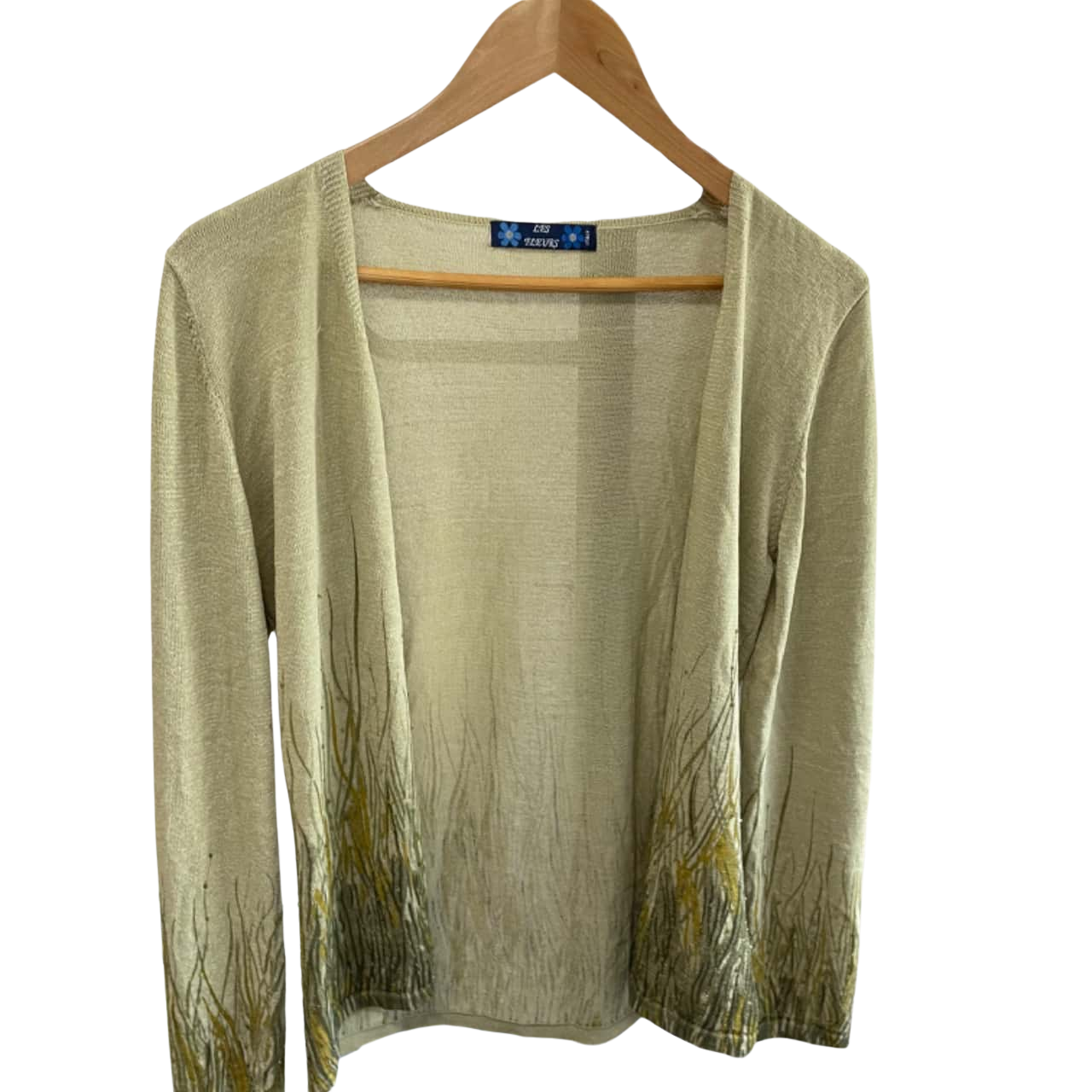 Womens Le Fleur Cardigan Beige Size S/M(s)