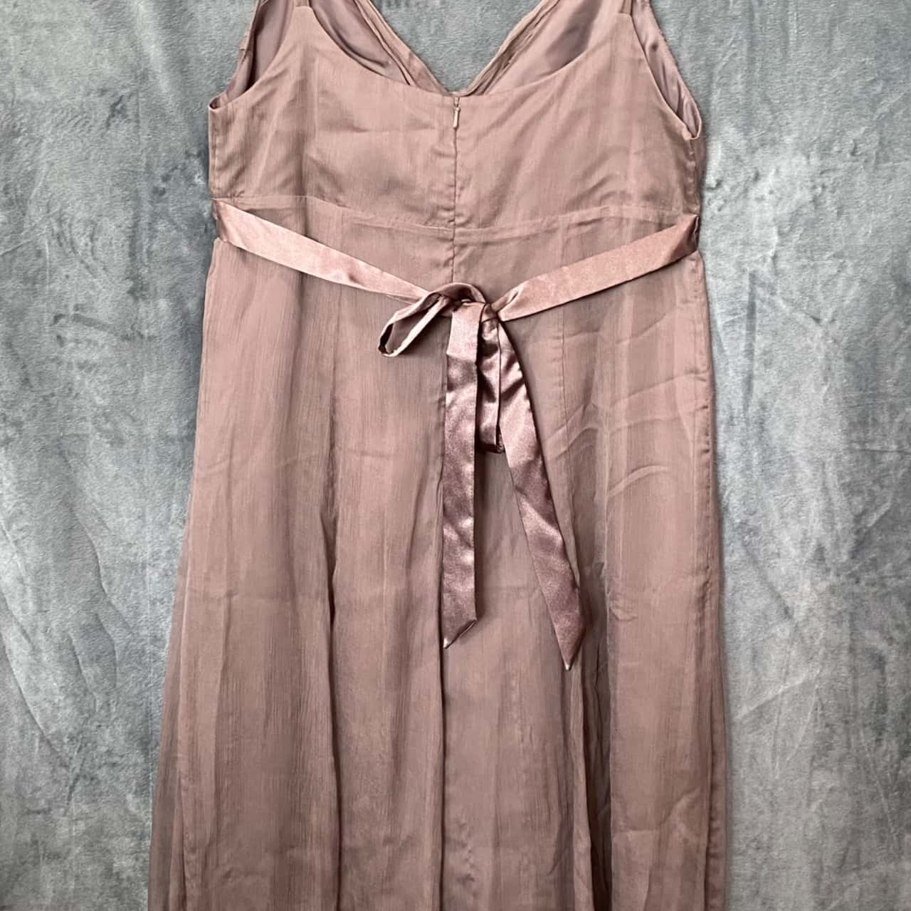 Other Womens Size 12 Shoestring Strap Brown (s)