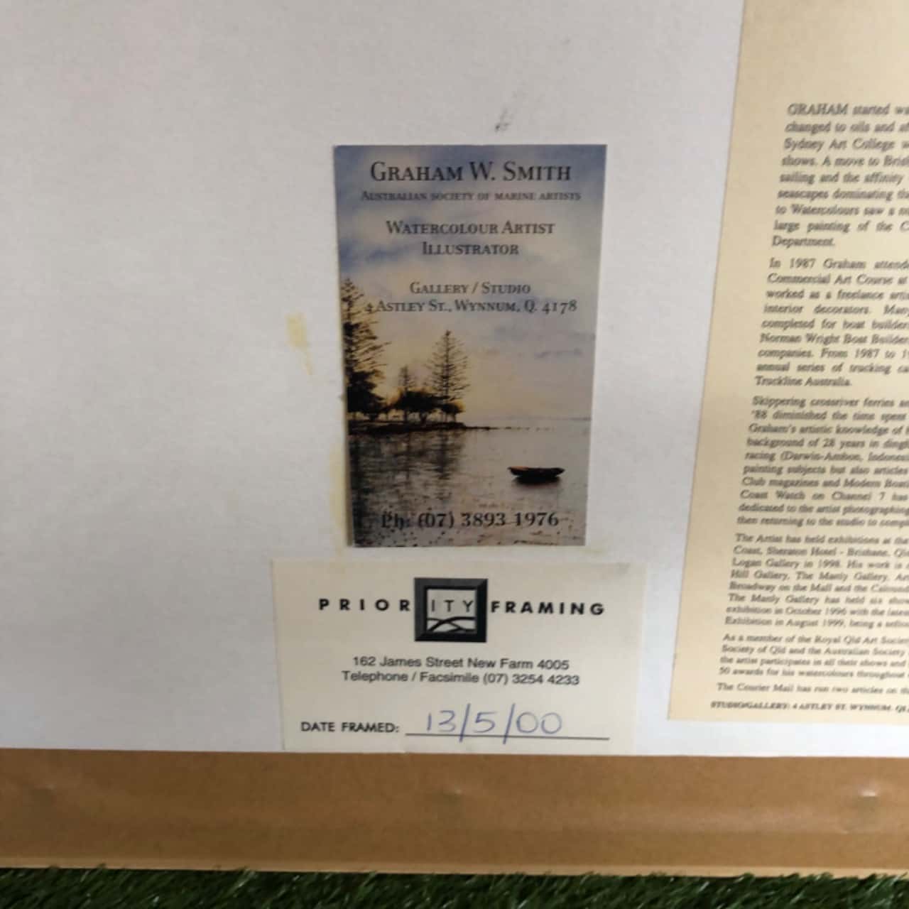 “St. Rita’s, Clayfield” by Graham W. Smith (Artwork - Framed)(s)