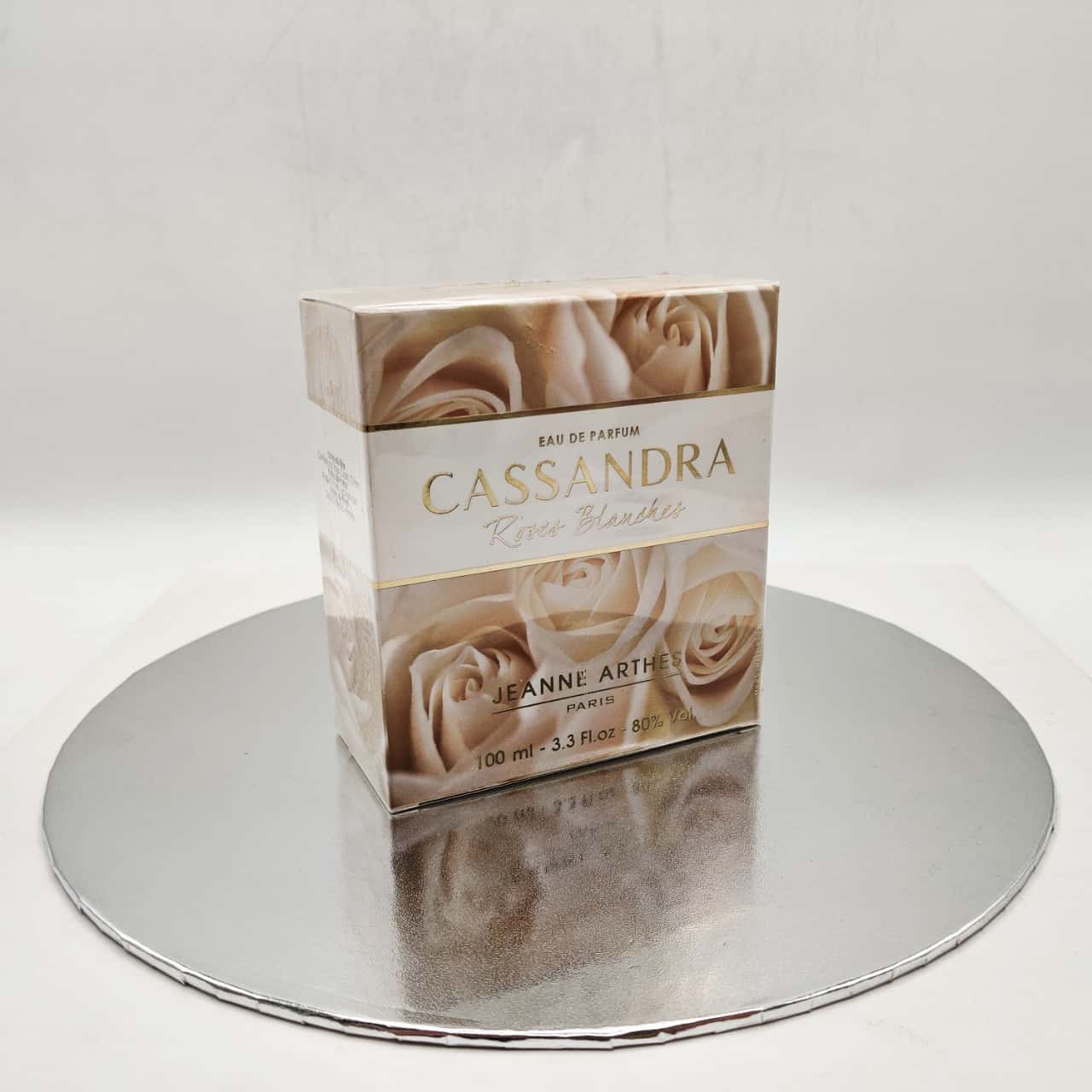 Eau de Parfum Cassandra Roses Blanches By Jeanne Arthes Paris 100ml