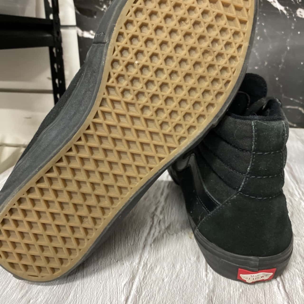 Vans pro Mens Size 13 Black high tops (s)