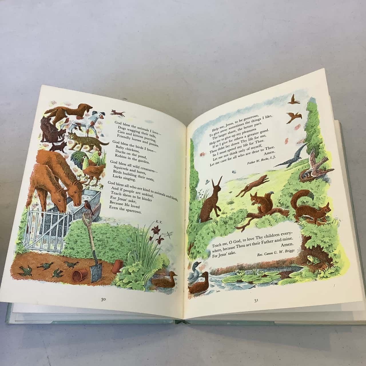 Vintage Bless This Day Illustrated Prayer Book for Children 1958 by ...