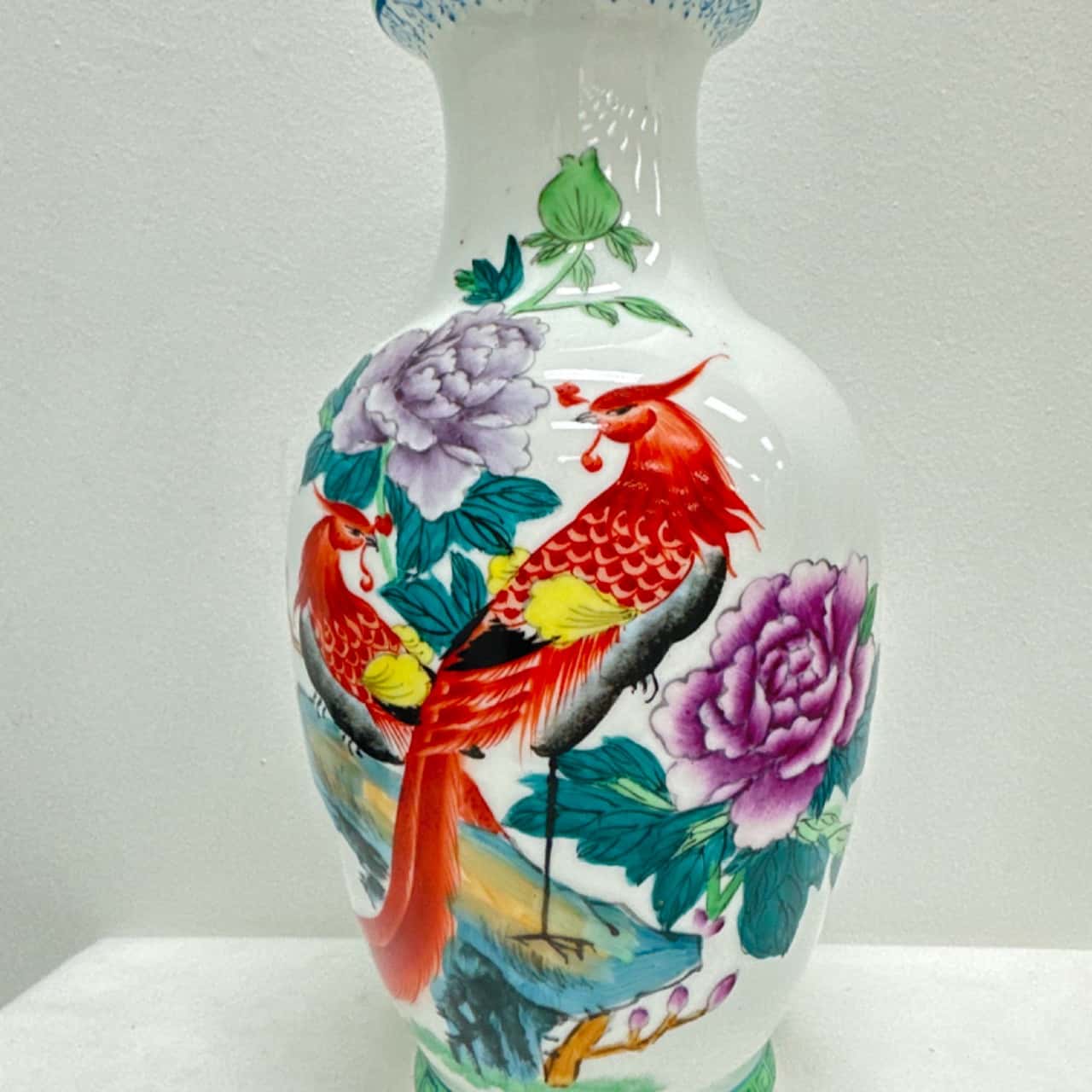Hand Painted Fine China Vase