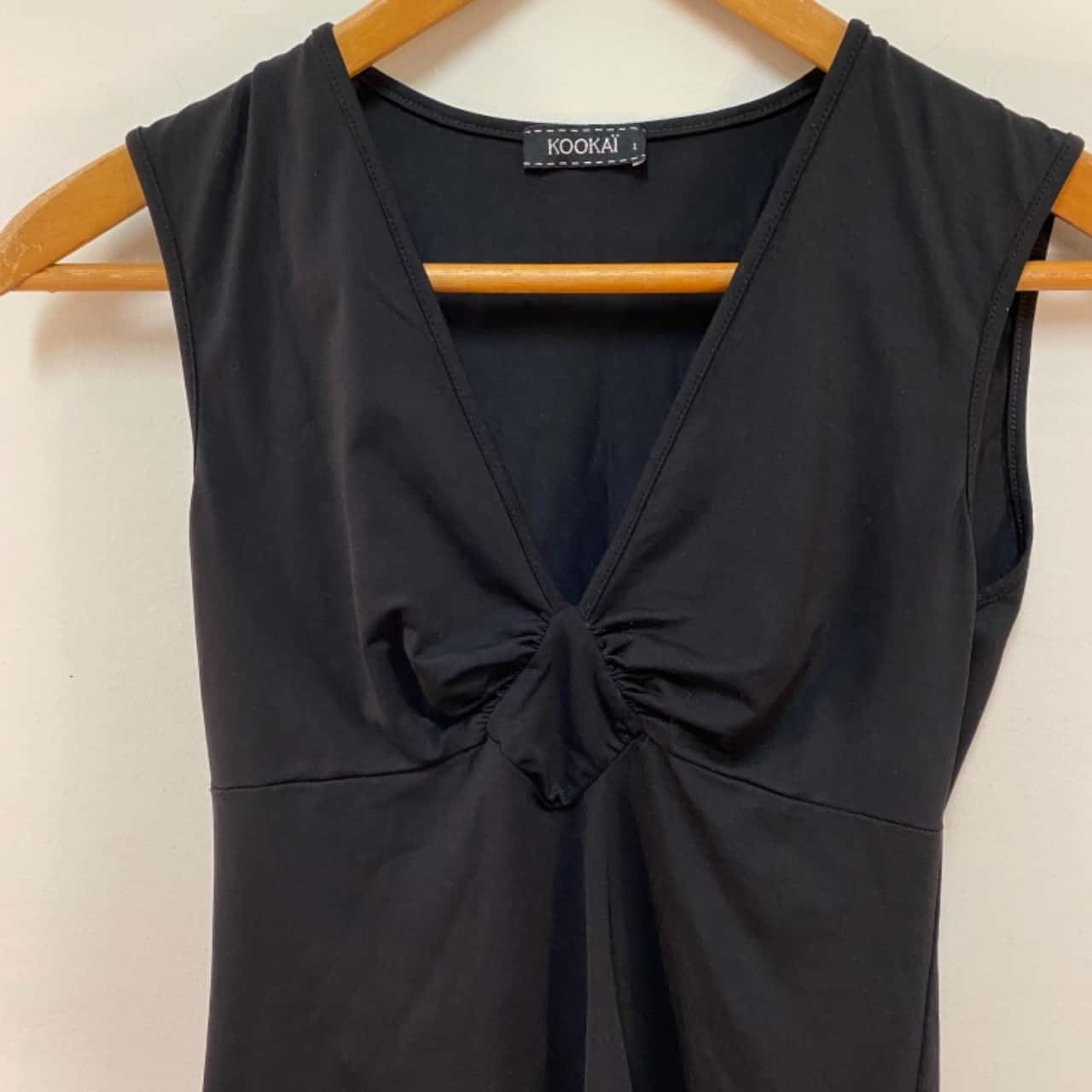 Kookai Size 1 Black Top