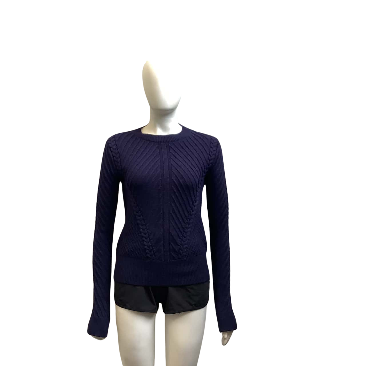 Willow Womens Size S 100 Merino Wool Jumper Navy Blue S