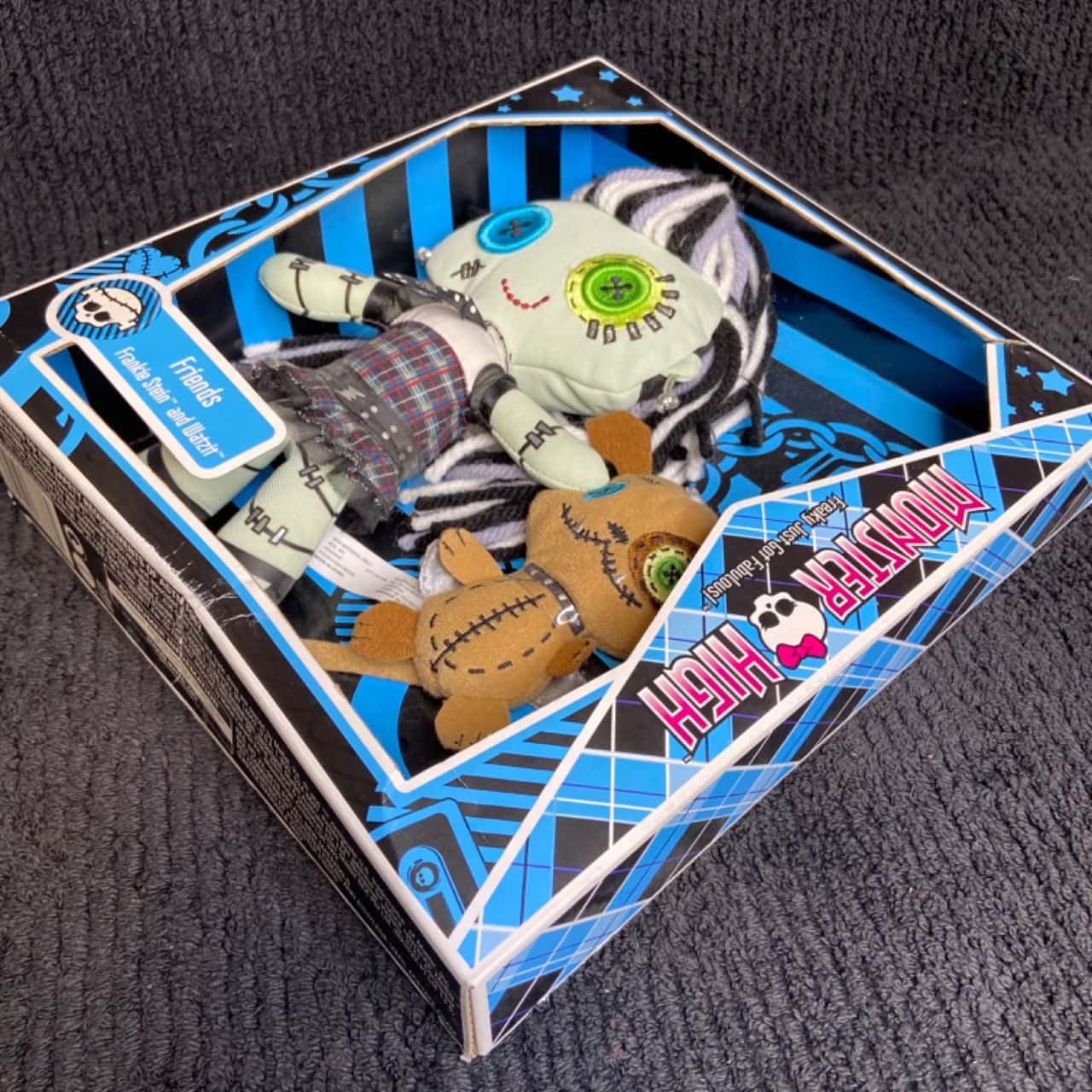 Monster High Plush - Friends: Frankie Stein & Watzit Boxed(s)