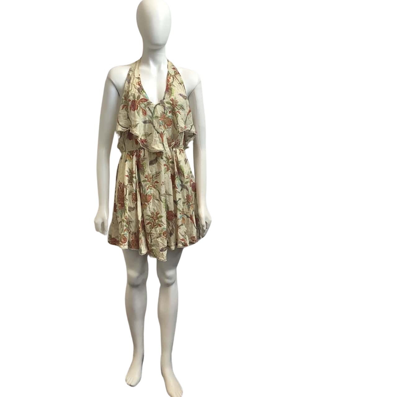 Zimmermann Womens AUS Size 11-12, Label Size 2 Halter Neck Silk Dress ...