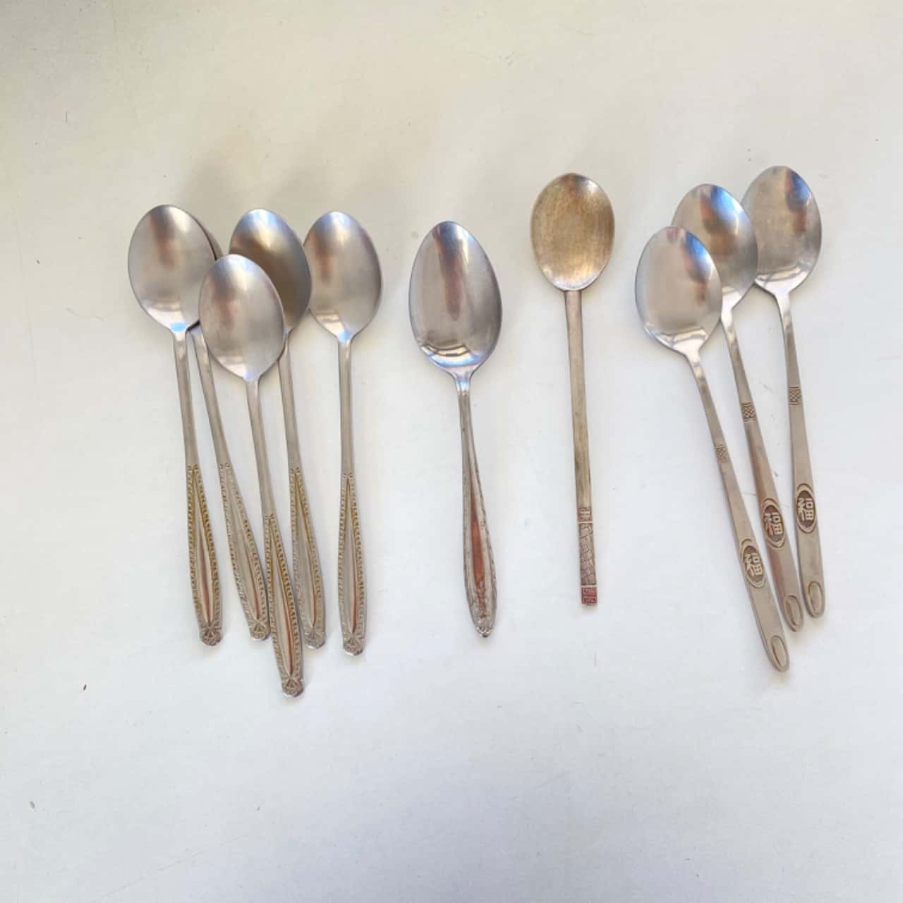 Bundle Silver Plated Spoons