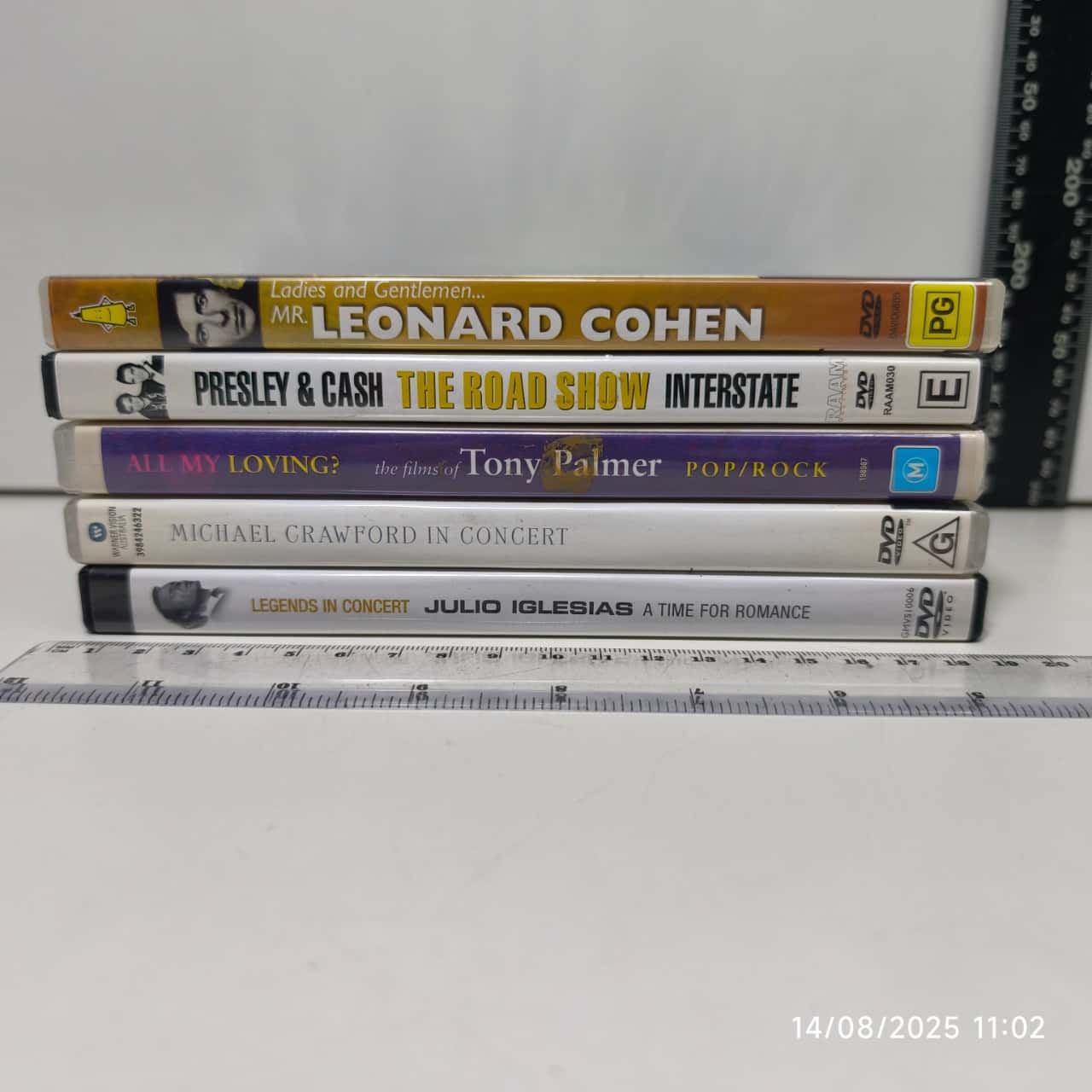 Crooners DVD Music Bundle 5pcs (s)