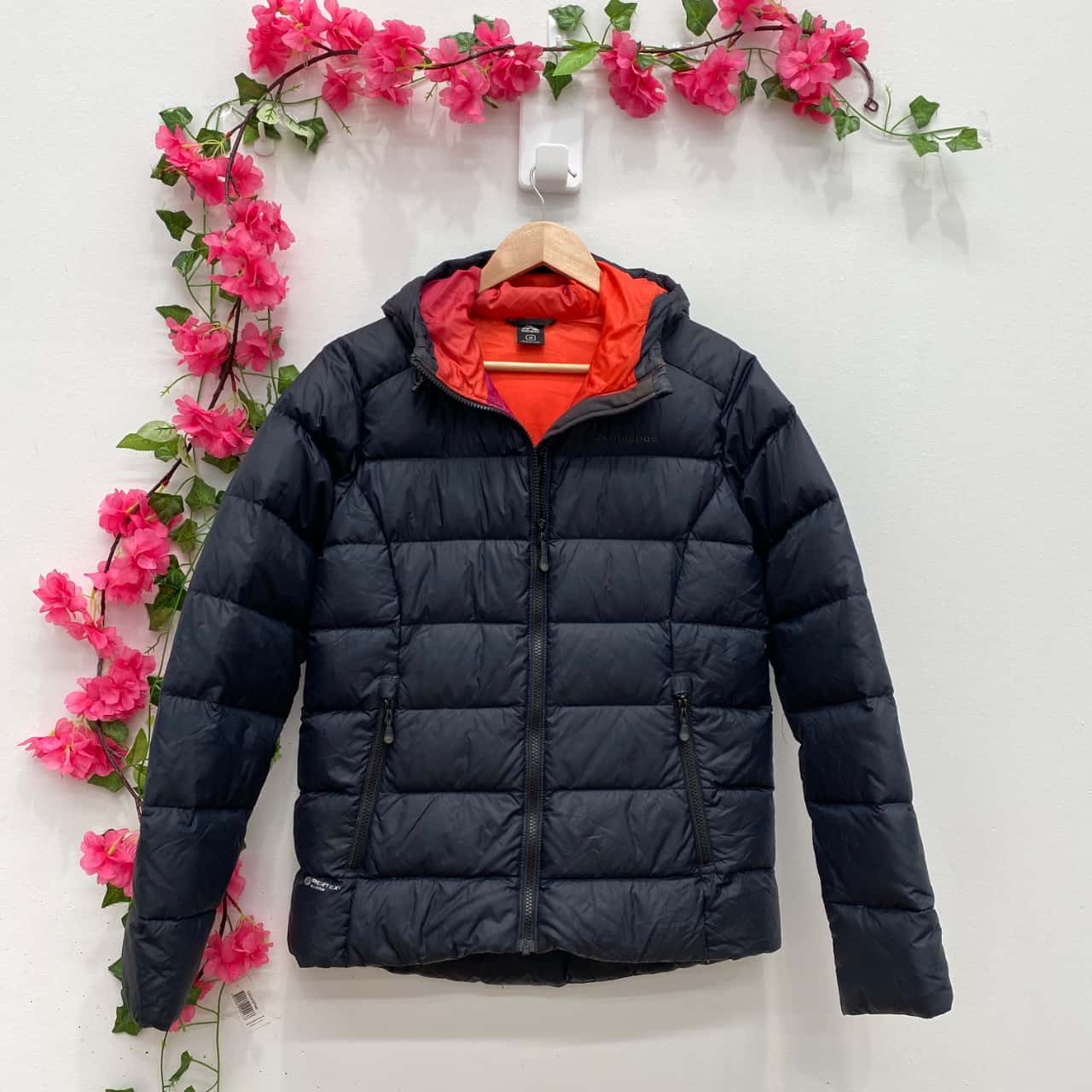 Macpac Womens Puffer Jacket Size 10 Navy(s)