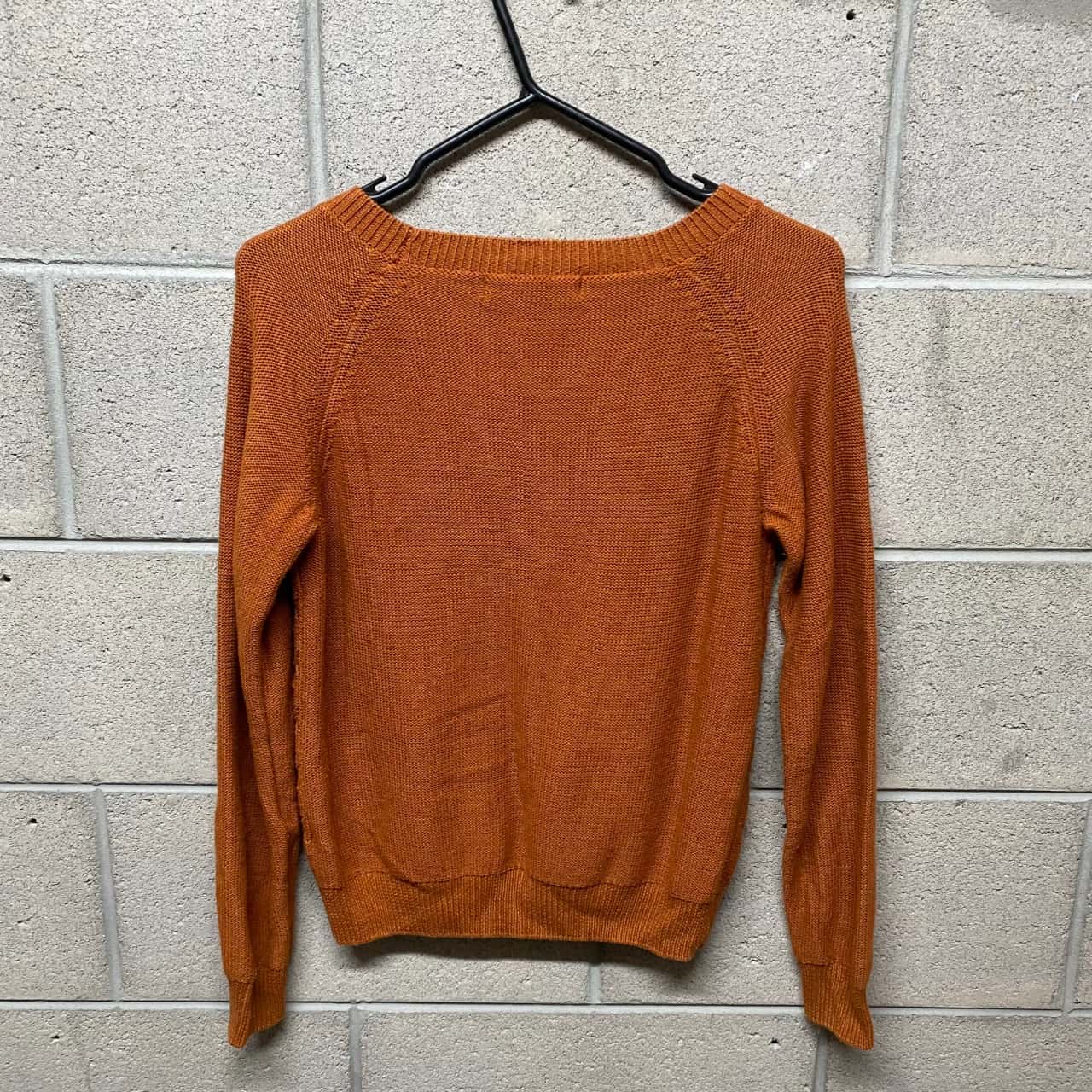 Princess Highway Womens Jumper Size 8 Orange (s)