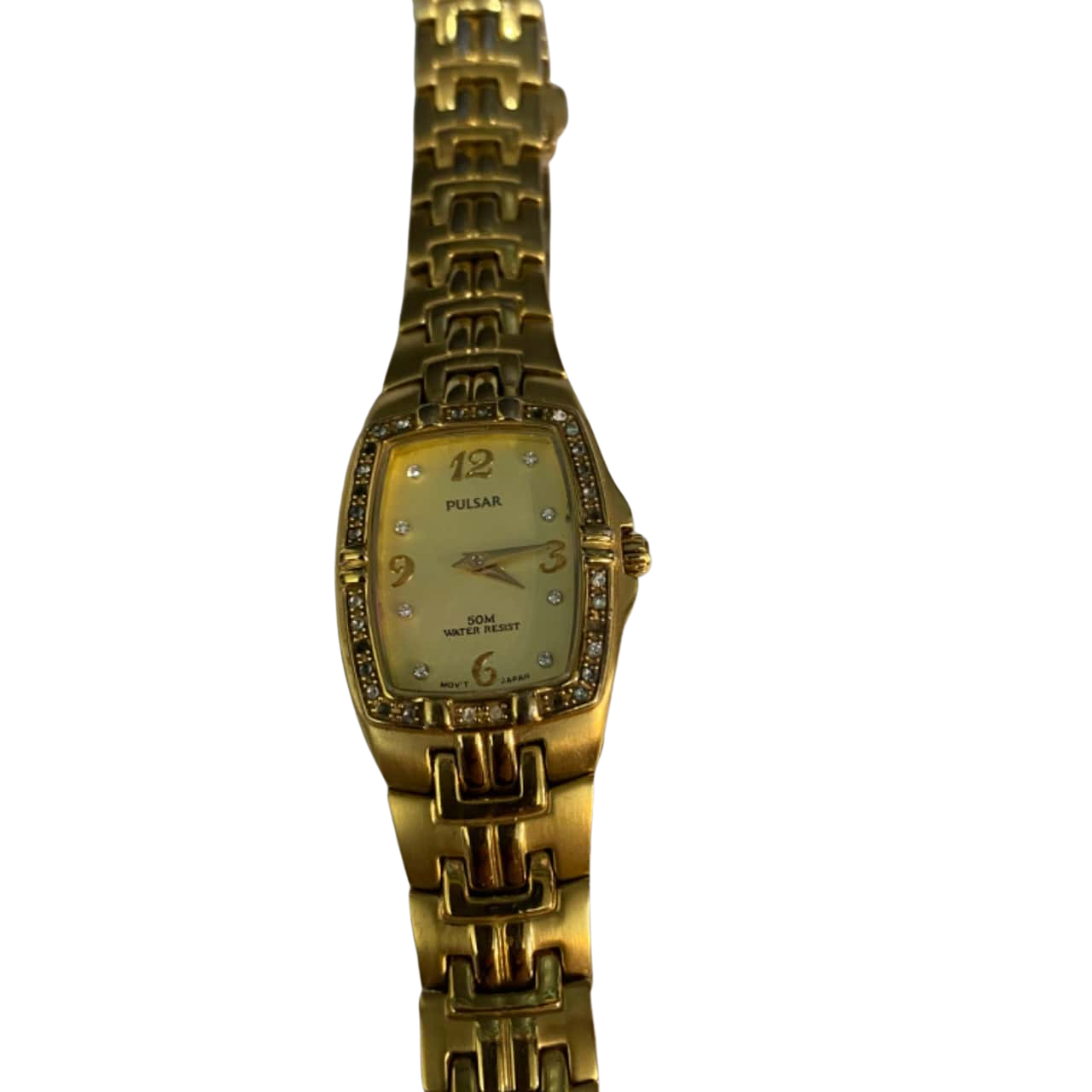Womens Pulsar Working Gold Watch (s)