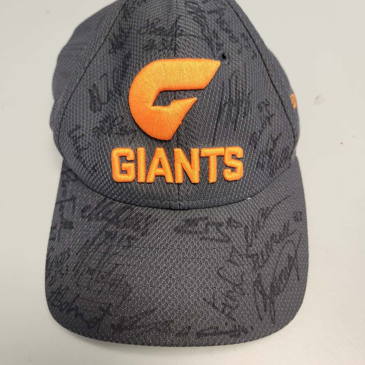 Signed AFL Giants cap grey(s)