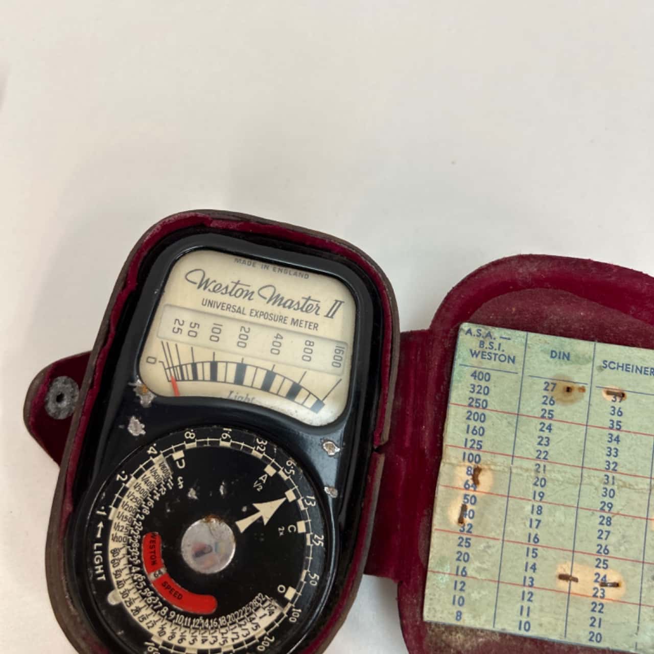 The Western Master ii - Universal Exposure Meter - model 735 - Made in ...