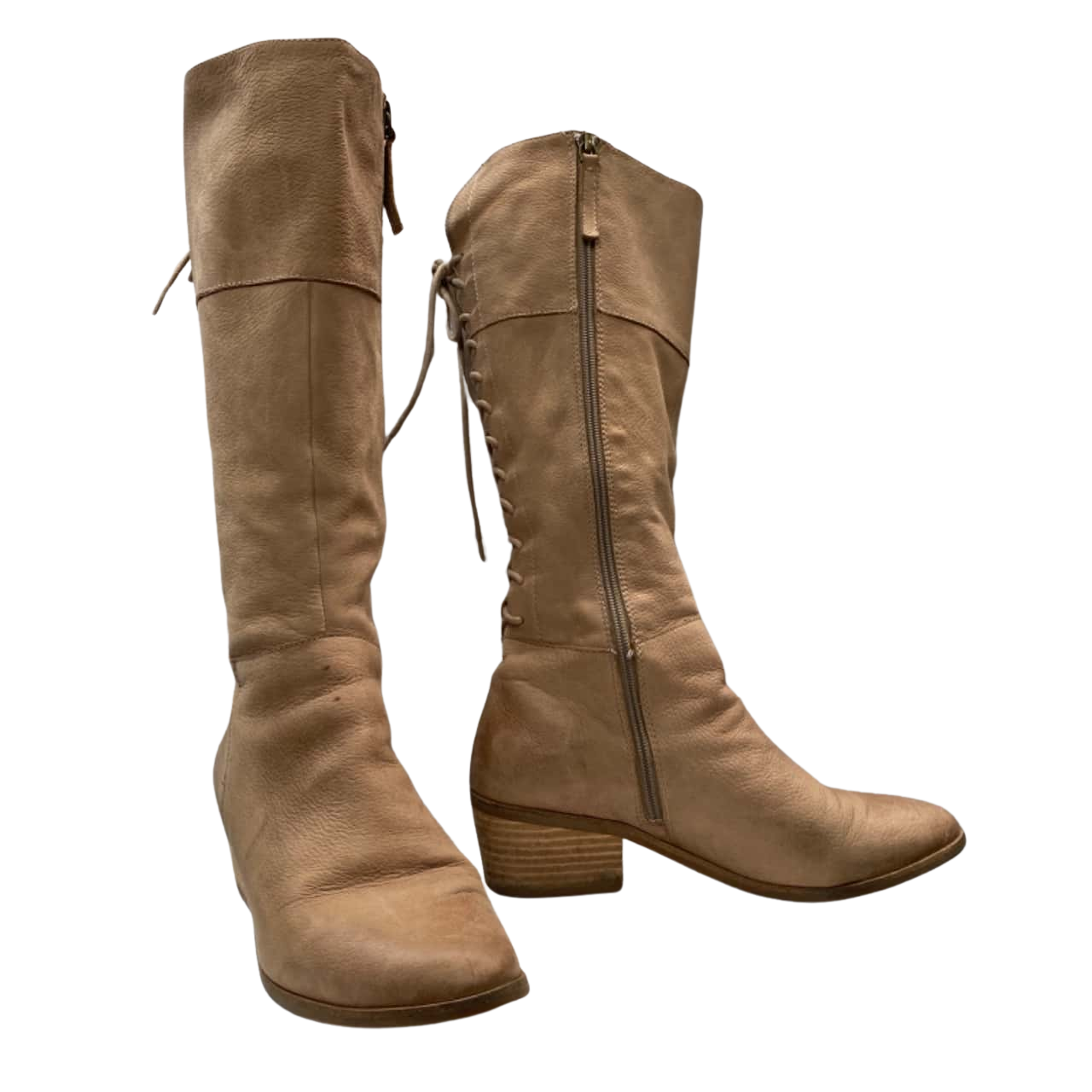 Women’s Wittner Size 39 Beige ISRA Knee-high Boots (IN Box) (s)