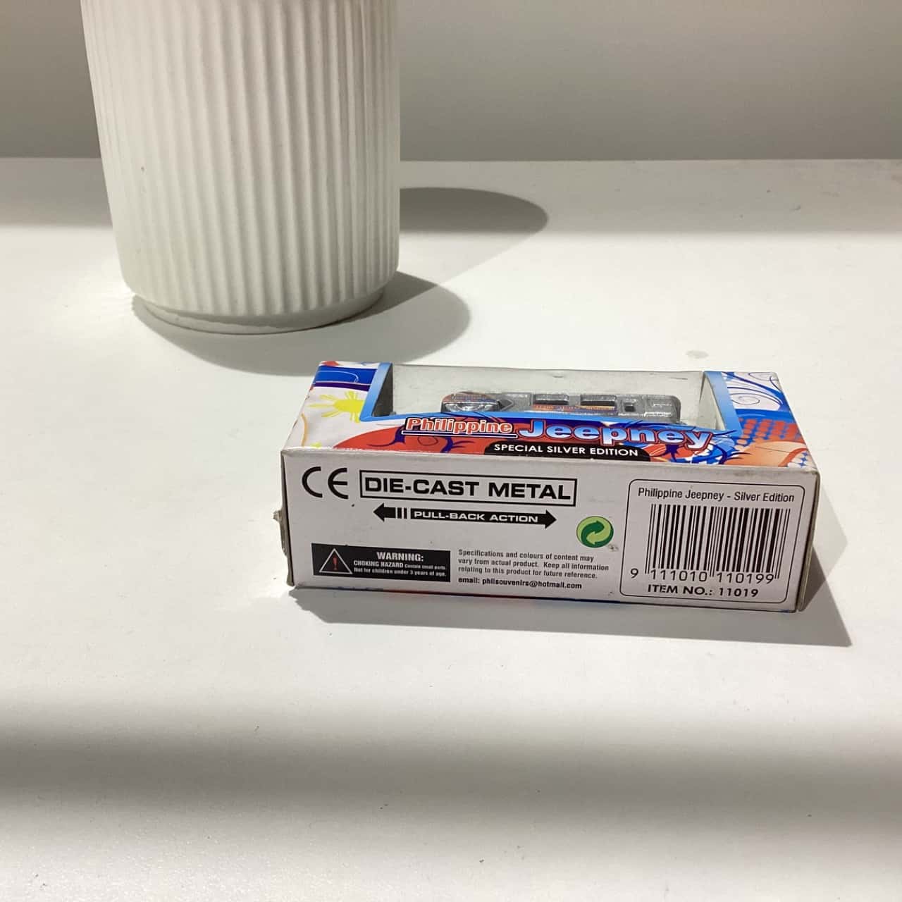 Rare Philippine Jeepney Special Silver Edition Die-Cast Metal(s)