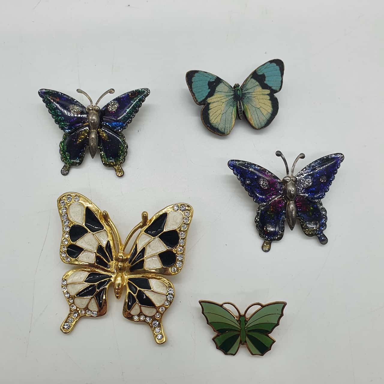 Womens Assorted Butterfly Brooch Set(s)