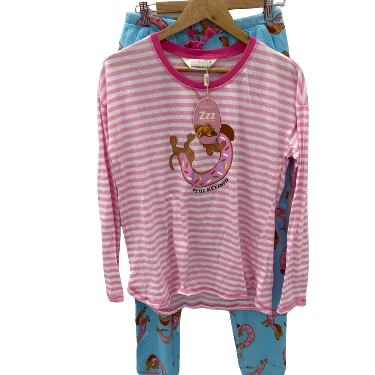 Peter Alexander Womens Size S Blue / Pink p.j’s