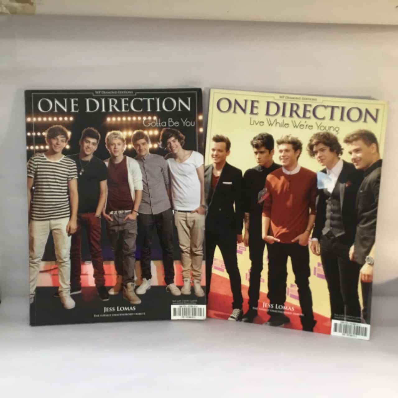 One Direction Books x 2 as pictured (s)