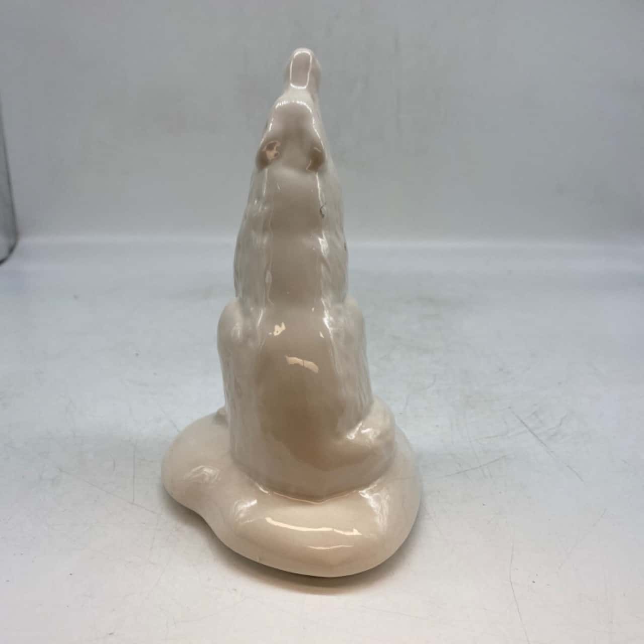 Blue Mountain Pottery Howling Wolf White Ceramic Made In Canada(s)