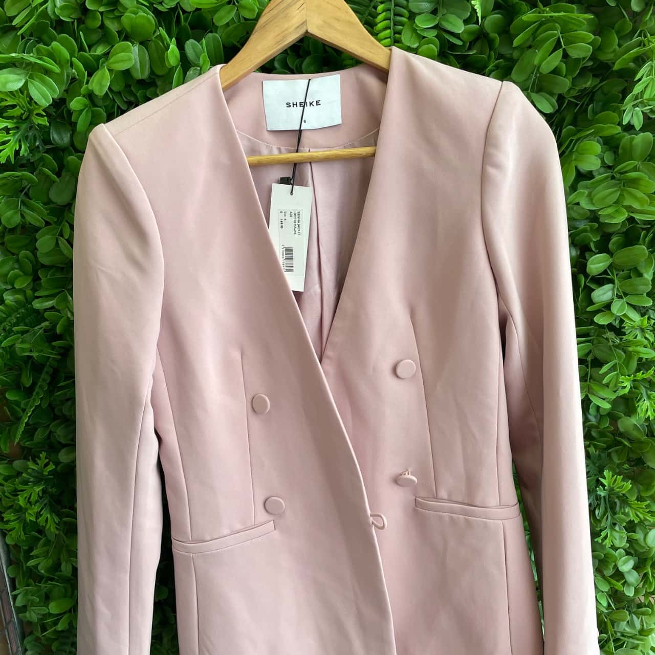 Sheike Womens Mauve Size 6 Suit Jacket (s)