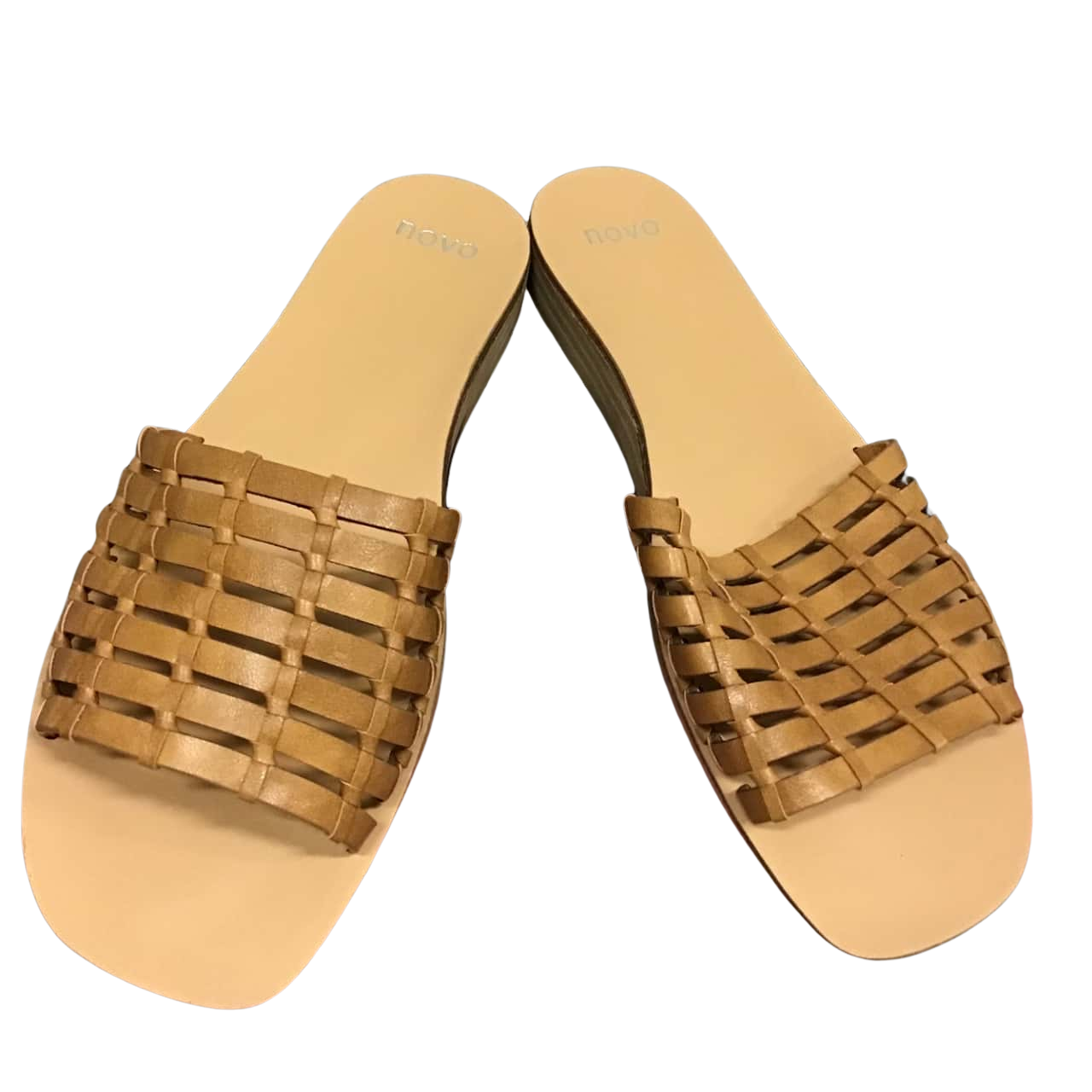 Novo Womens Size 9 Camel Slide