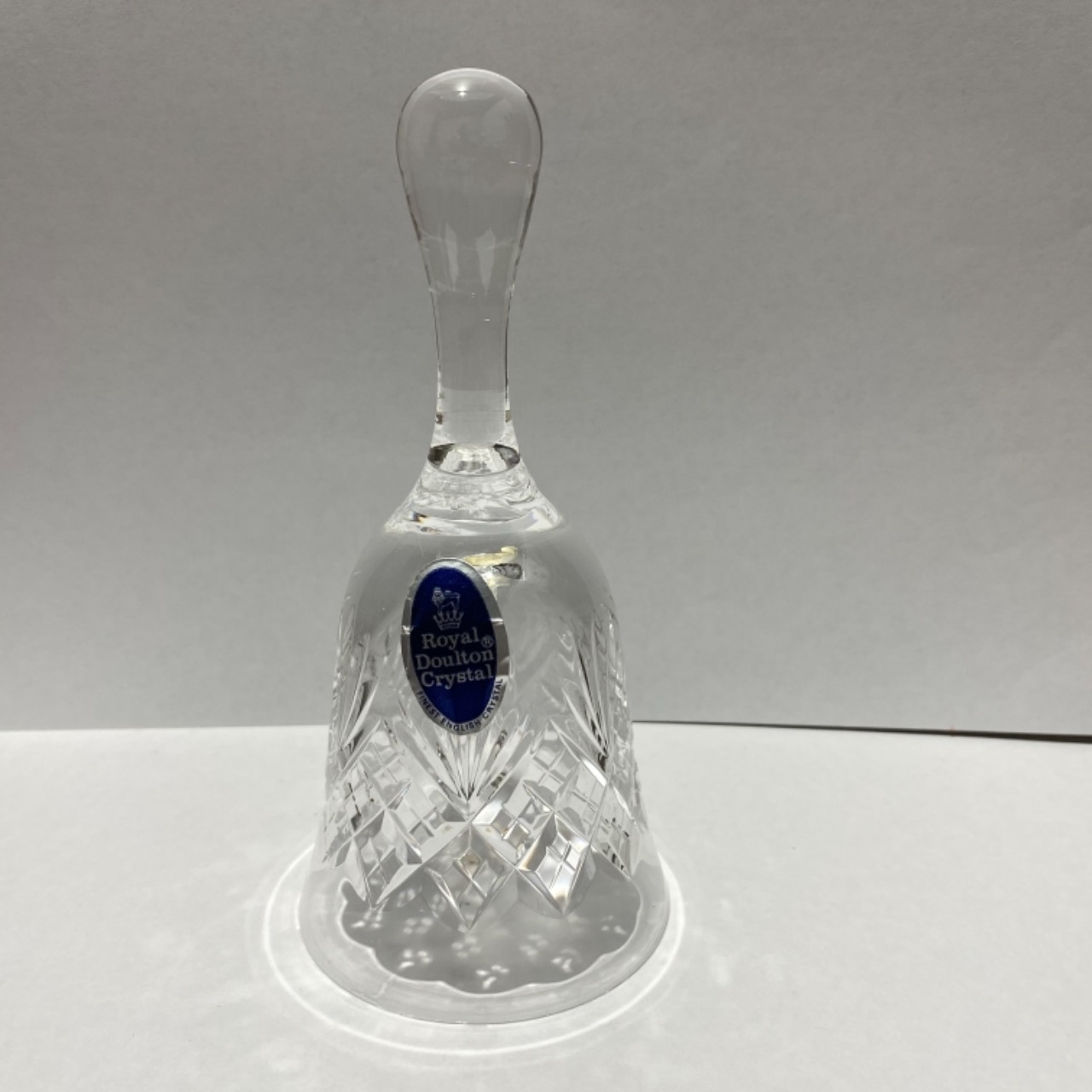 VINTAGE ROYAL DOULTON CRYSTAL BELL BEAUTIFUL CHIME 130 cm