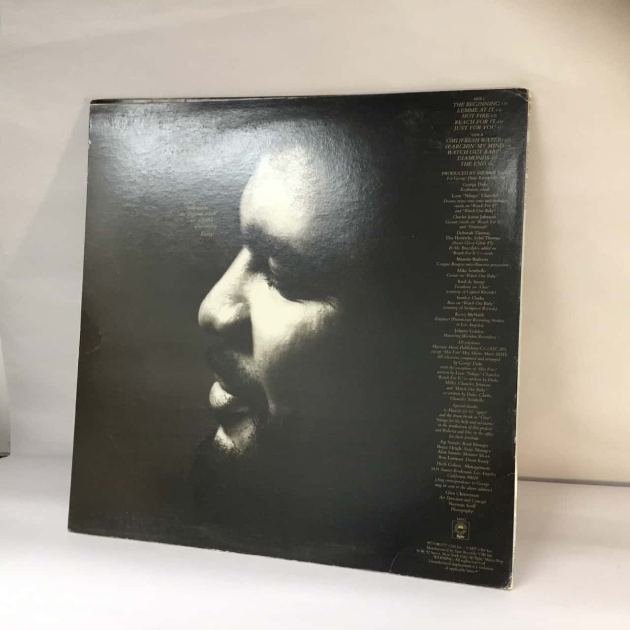 Vintage George Duke Reach For It LP Record (s)