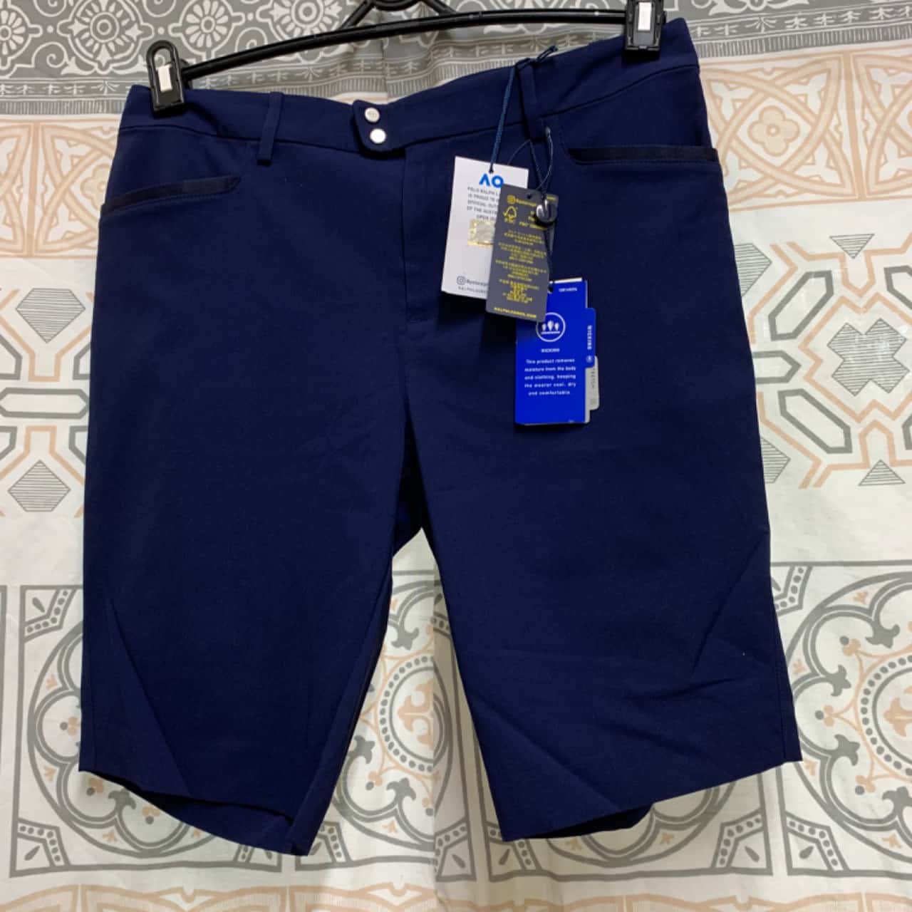 Ralph Lauren Womens Size 6 Shorts Blue (s)