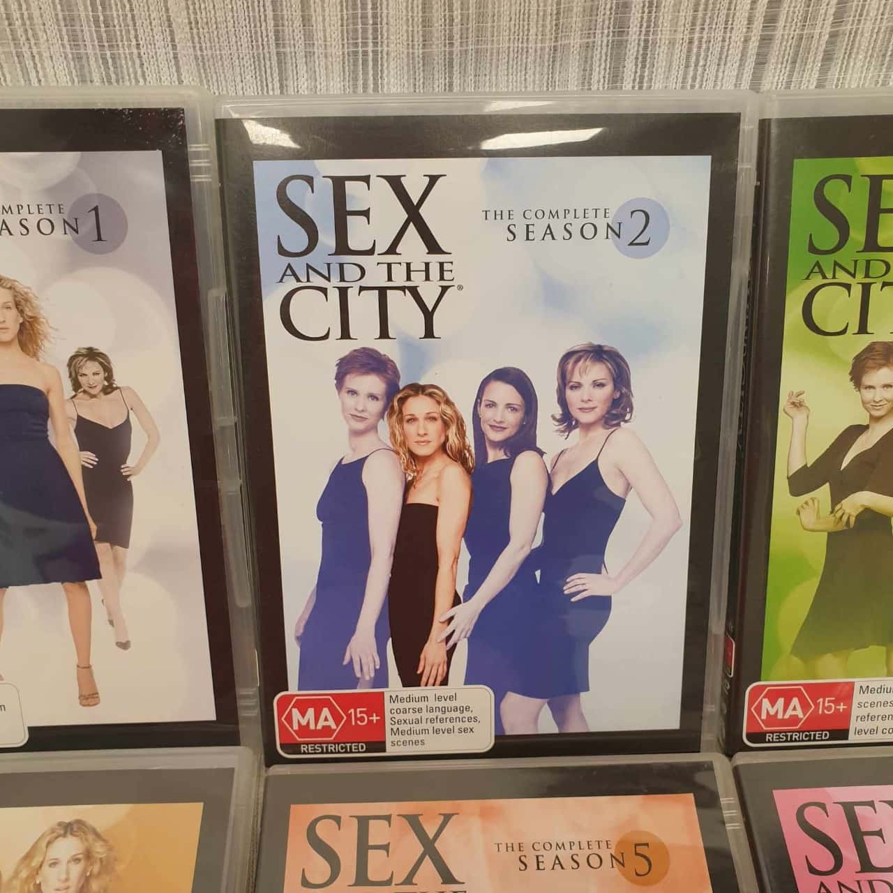 DVDs TV Series - Sex and the City - Complete Seasons 1 to 6 - Rated MA ...