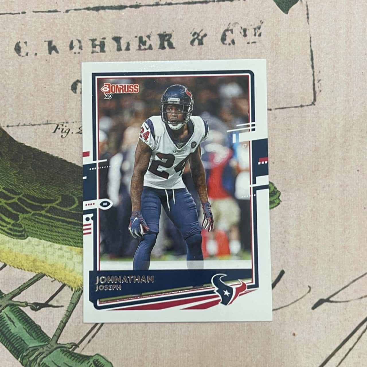 Johnathan Joseph 2020 No. 116 NFL PANINI CARD Box11