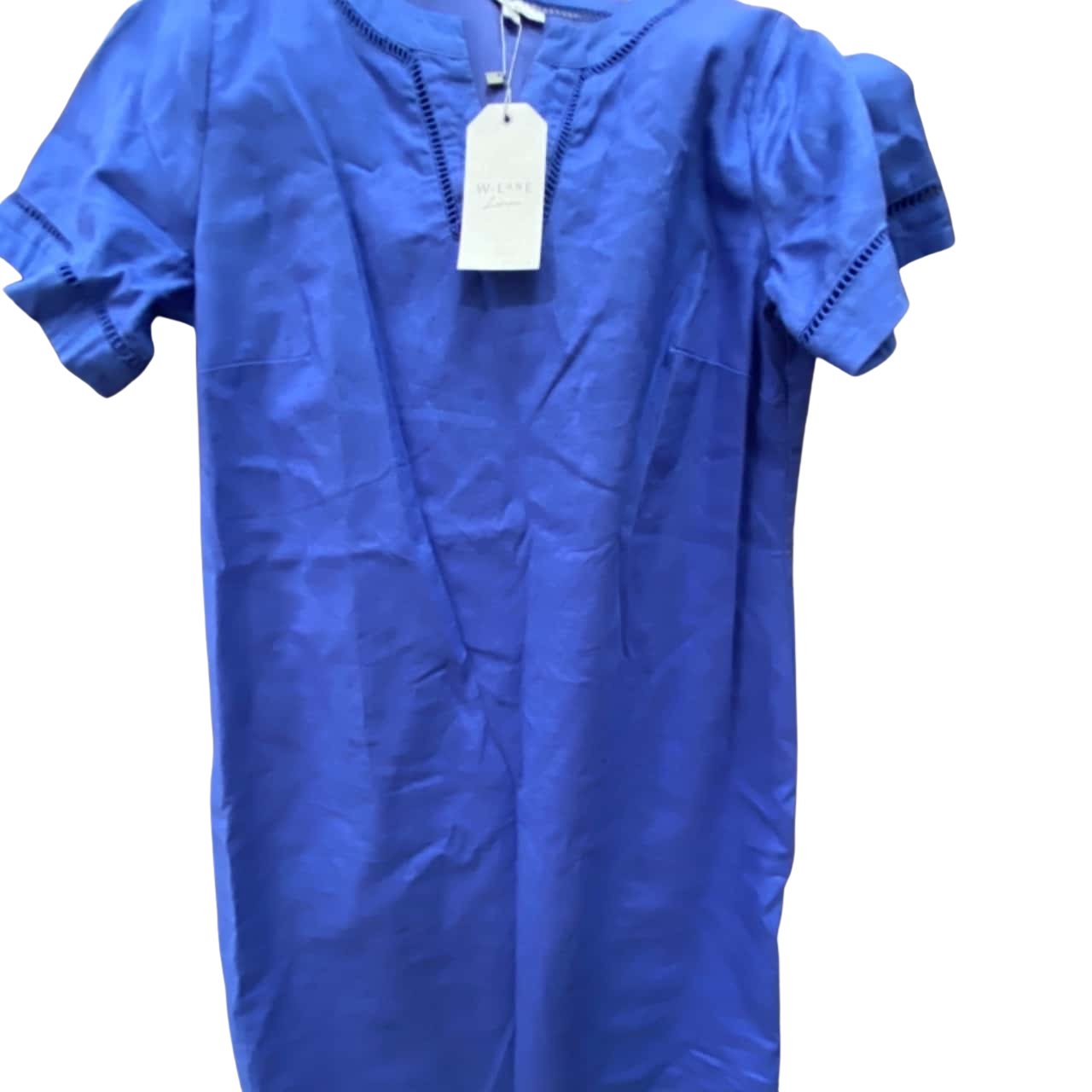 W.Lane Womens Size 14 Midi Dress Blue (s)