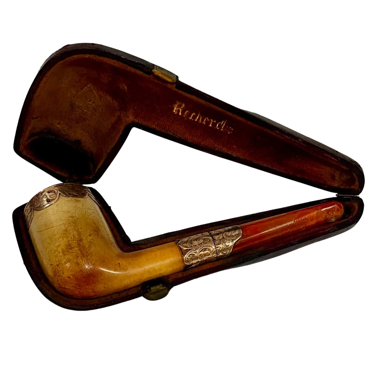 Vintage Beautiful Pipe in Original Case (s)