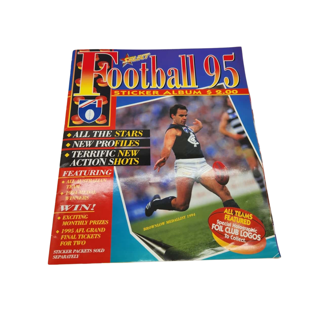 1995 Select AFL Football Sticker Album