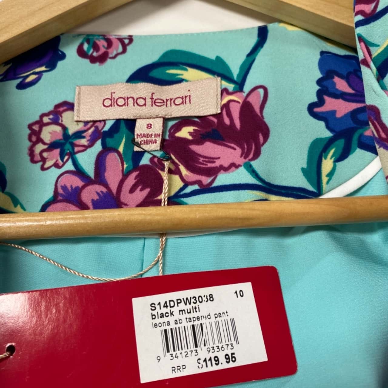 BNWT Diana Ferrari Floral Jacket Size 8