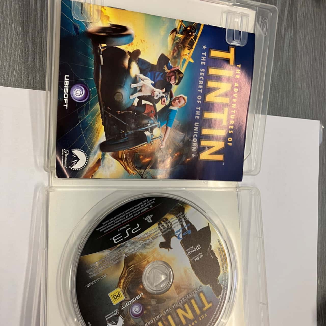 The adventures of Tintin ( the secret of the unicorn) ( PS3)